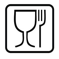 Symbolen op producten: vaatwasser, magnetron, vriezer | Mepal