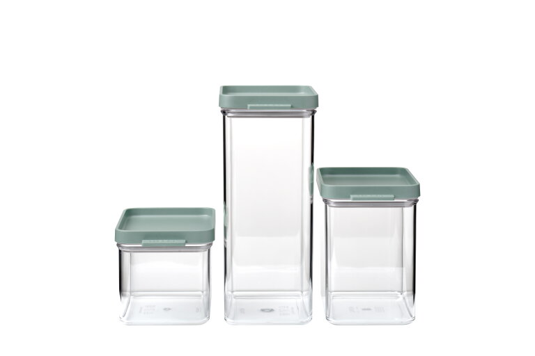 Set Vorratsdose Omnia, 3-teilig - Nordic sage | Mepal