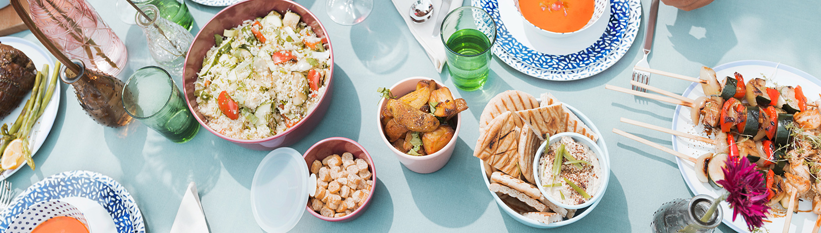 For beautiful (outdoor) dinnerware, sturdy bowls and more. | Mepal