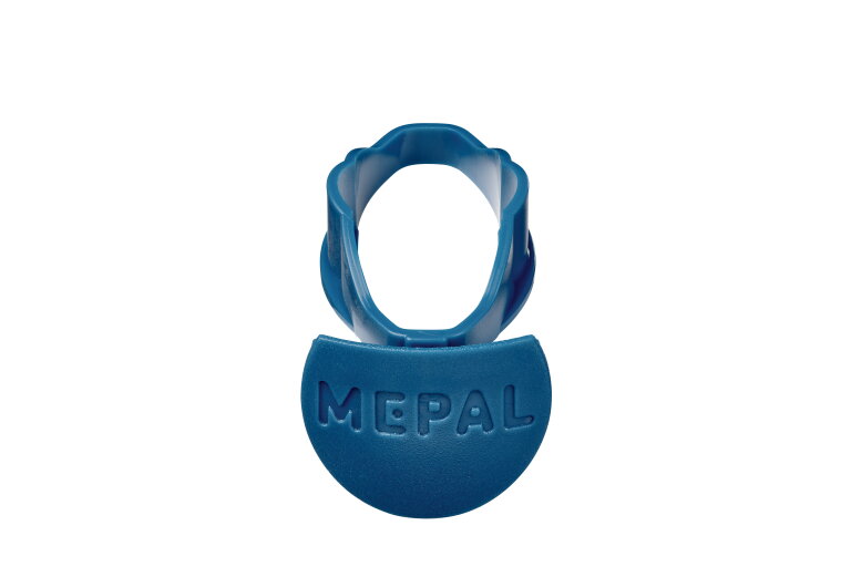 push button drinking bottle pop-up campus - blue | Mepal