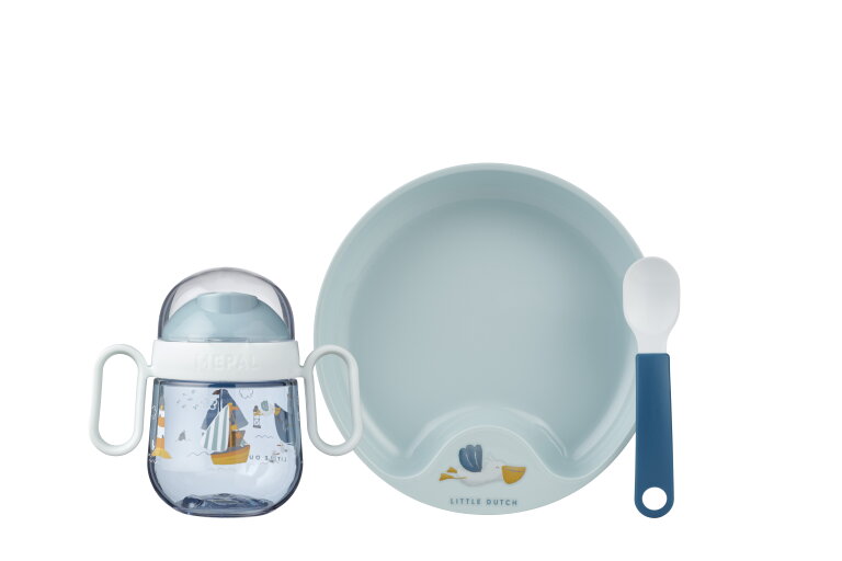set baby dinnerware mio 3 pcs - sailors bay | Mepal