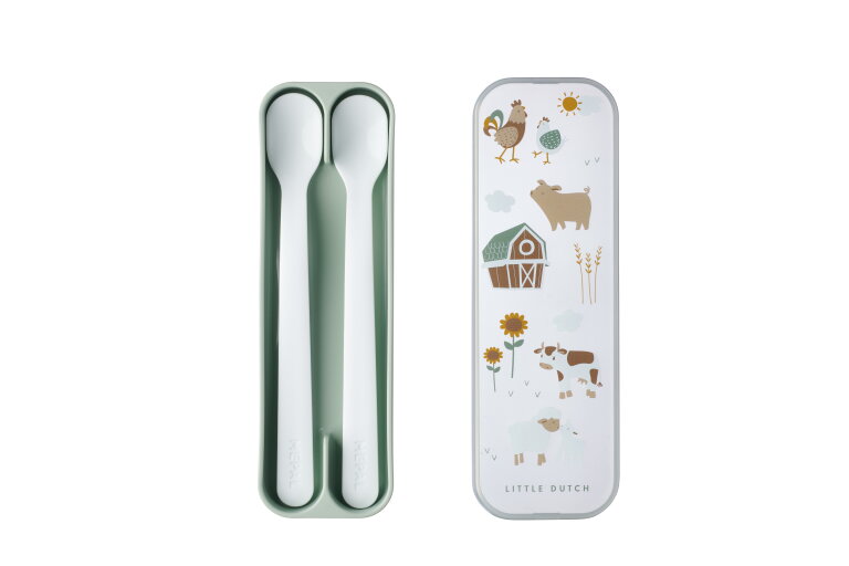 Feeding spoon Mepal Mio set of 2 - Little Farm | Mepal