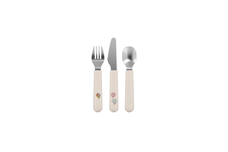 children's cutlery set mio 3 pcs - sunshine & rainbow | Mepal