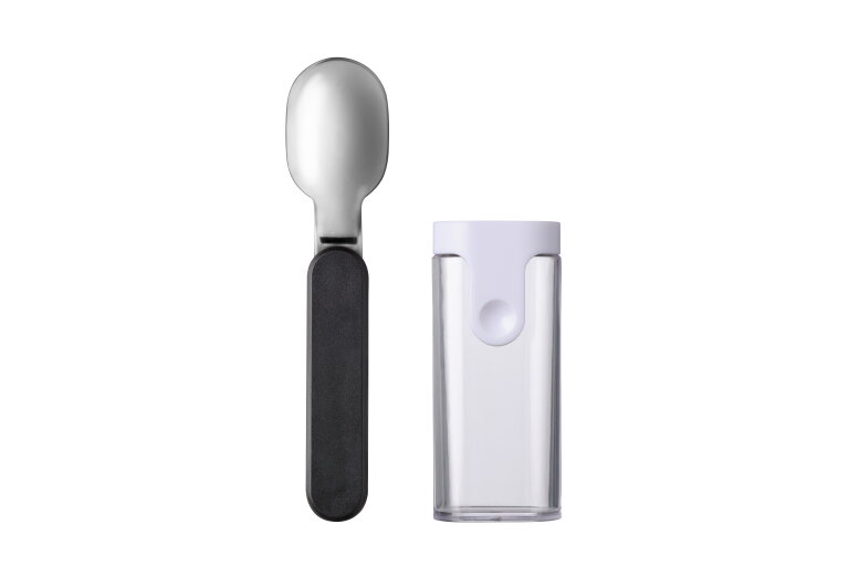 Folding spoon Ellipse - Nordic black | Mepal