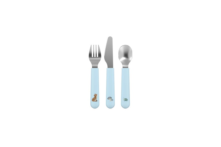 children's cutlery set mio 3 pcs - forest friends | Mepal