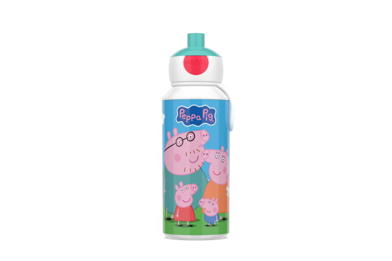 Drinking bottle pop-up Campus 400 ml - Peppa Pig | Mepal