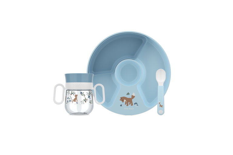 set baby dinnerware mio 3 pcs - forest friends | Mepal