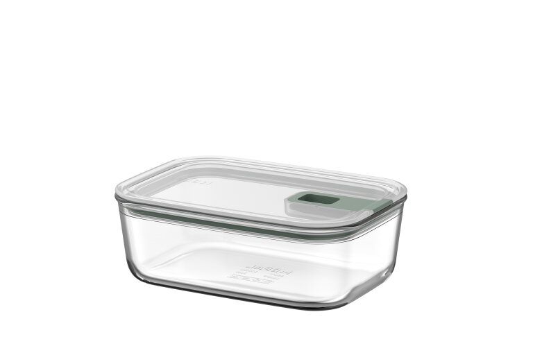 EasyClip glass food storage box 1000 ml - Nordic sage | Mepal